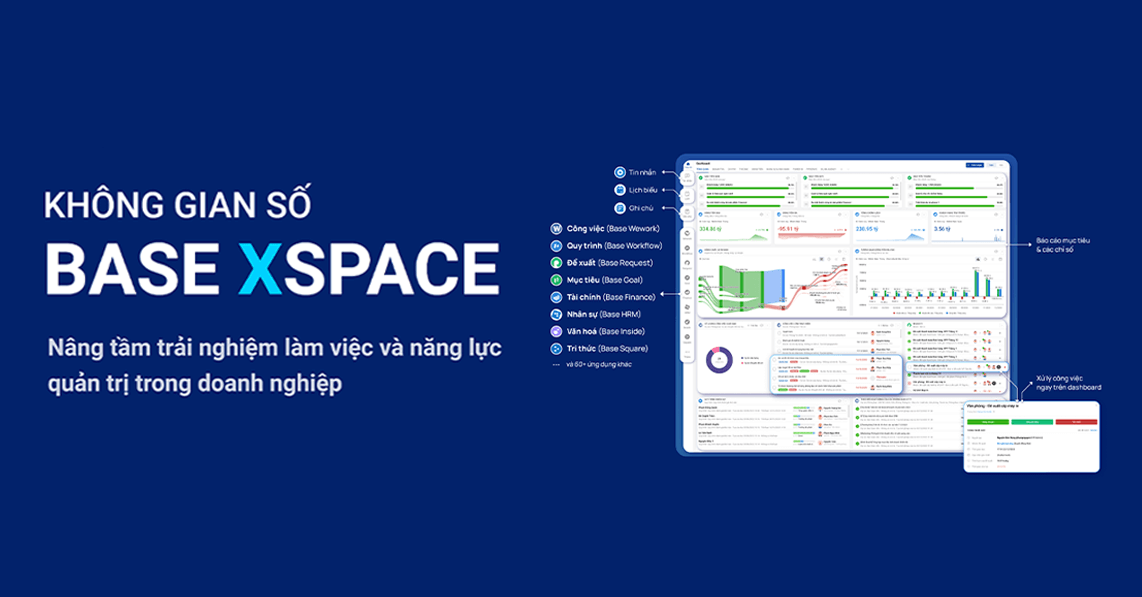 Base XSpace - Không gian quản trị & làm việc số cho tổ chức